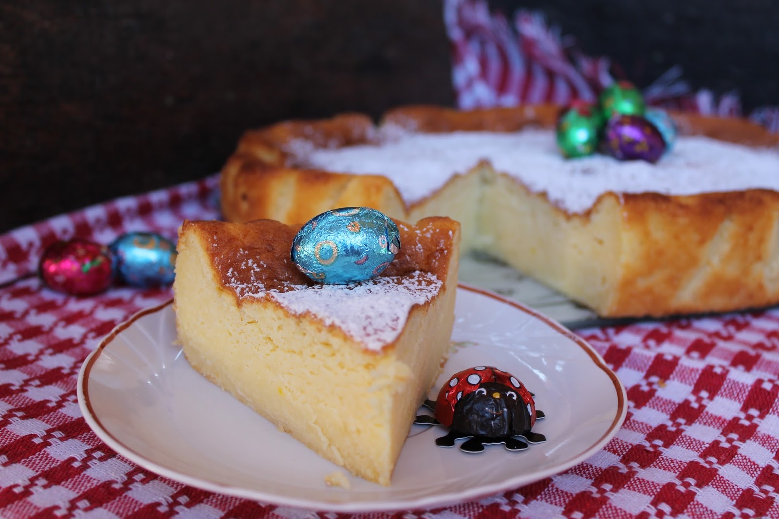 Monya`s ... !!!: Pasca cu smantana , fara aluat