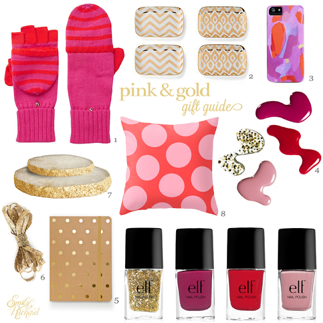 Emily Rickard Fine Art: Gift Guide: Pink & Gold