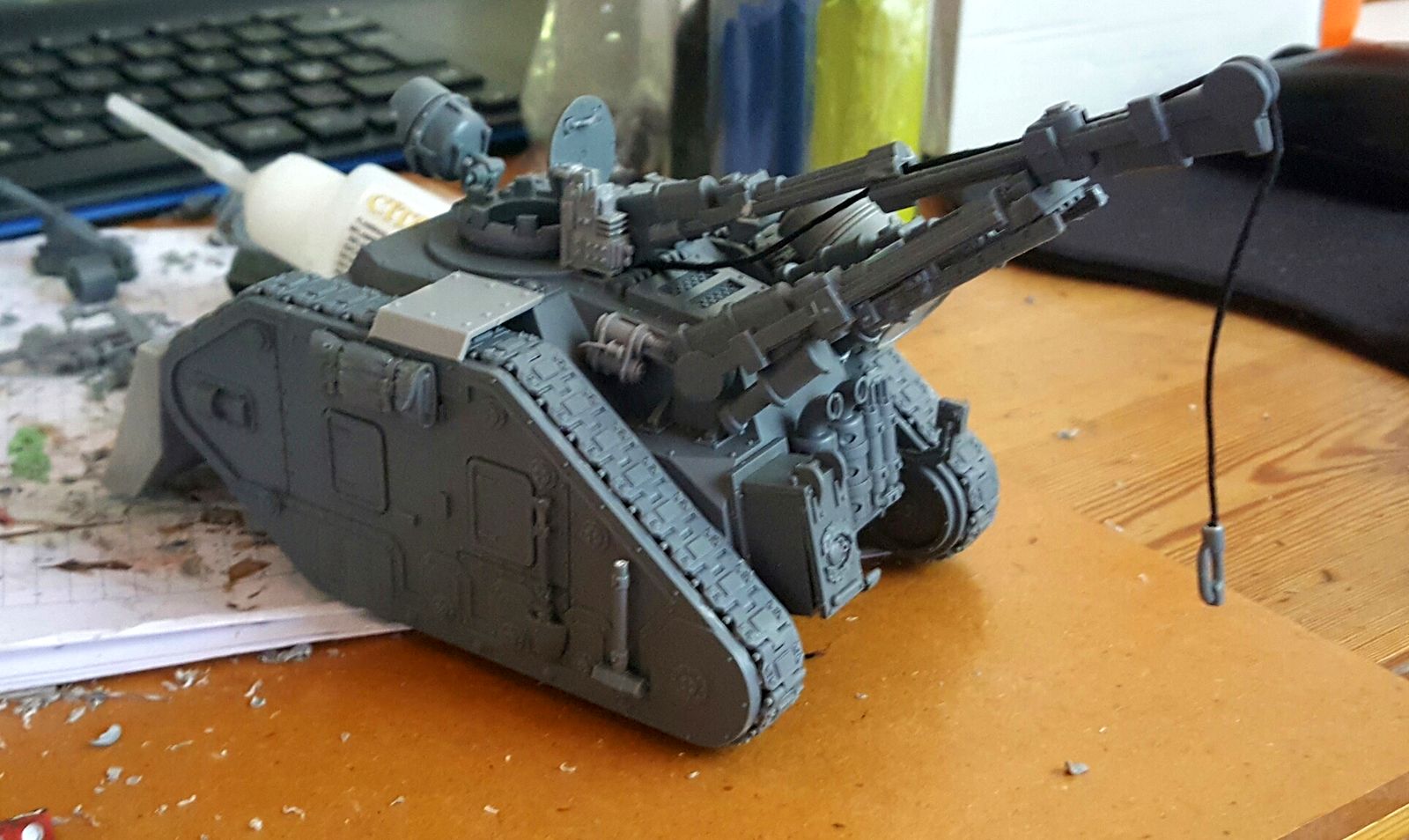 Kampfgruppe Engel: Wip - Atlas recovery vehicle, 40k