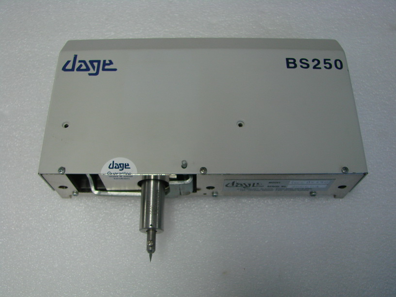 Semiconductor Equipment: Wire Pull WP100, Ball Shear BS250 and Die ...