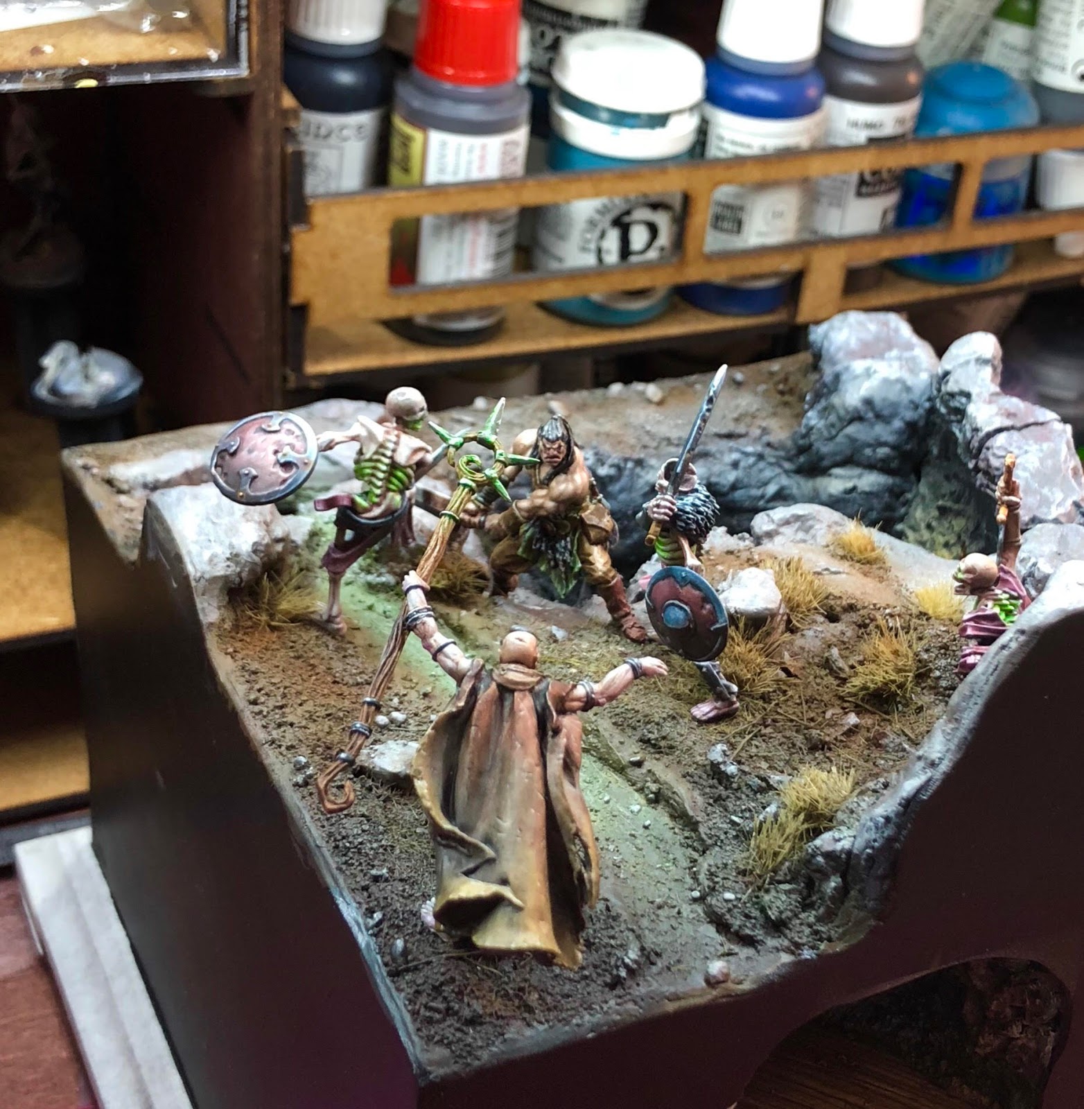 Tutorial : How to paint skeletons ! ~ Chestnut Ink