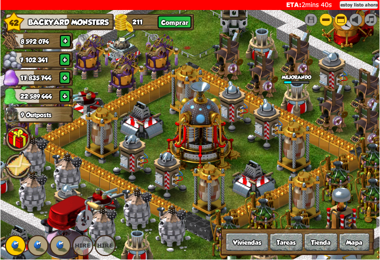 Tuentijuegos: Backyard Monster - Abandona tuenti