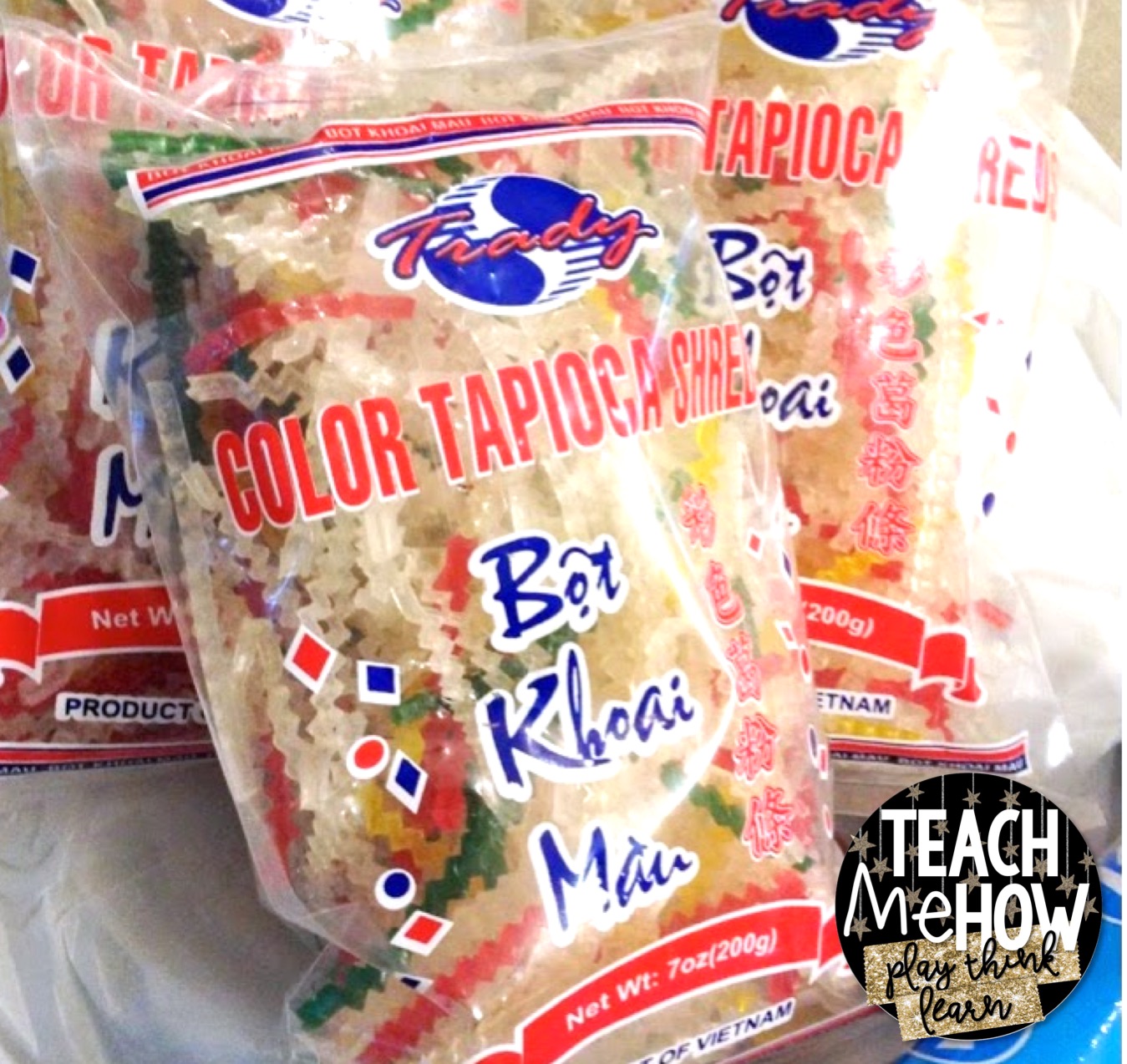A NEW Sensory Experience: Tapioca Shreds - Teach Me How