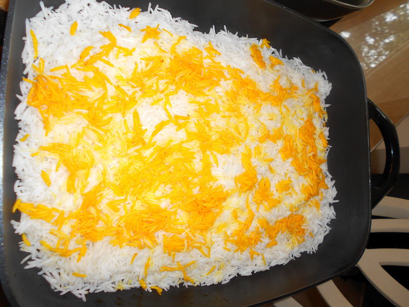 Cafe' Persia: Persian Plain White Rice (Polo)