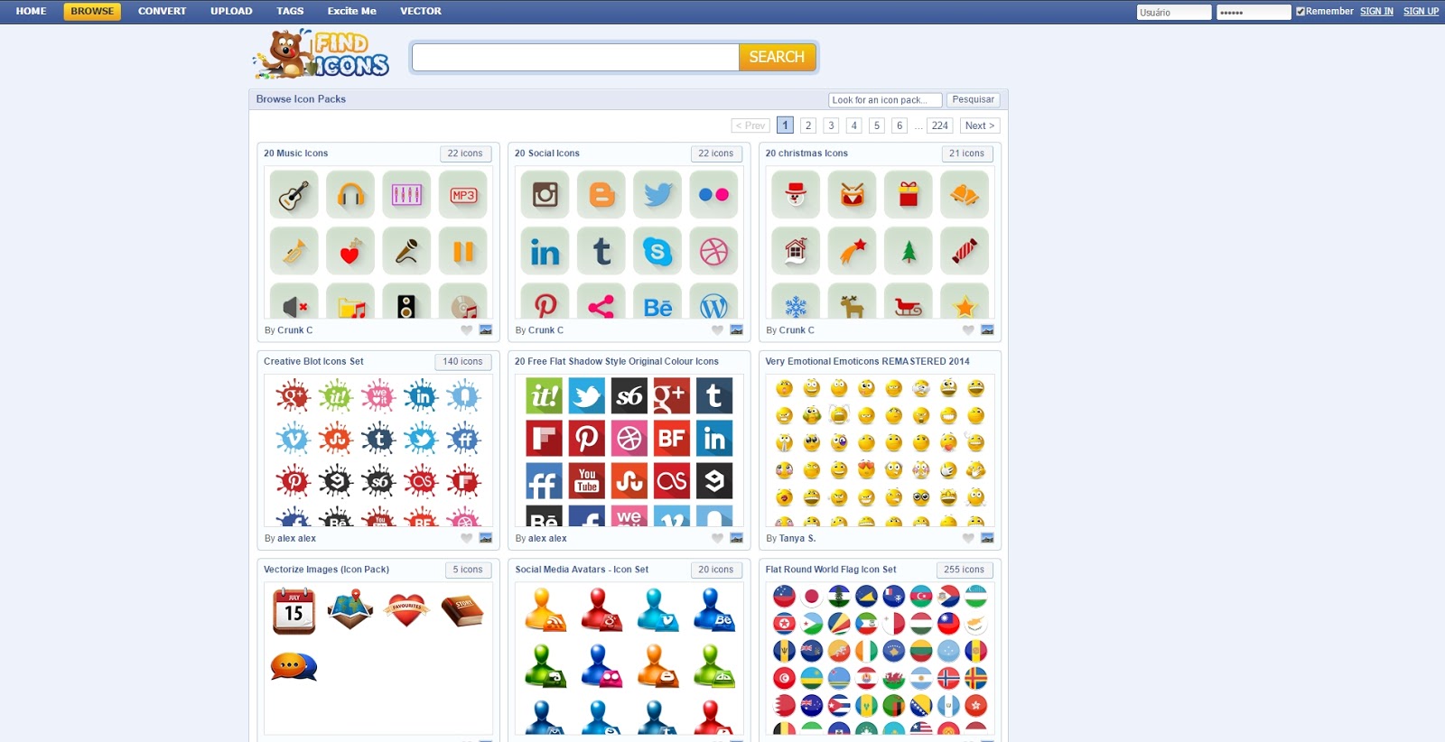 Sites que oferecem icons gratuitos - Sweet Magic