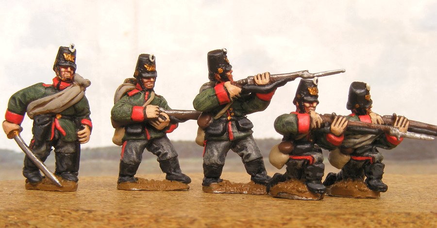 History in 1/72: And BB made Prussian jäger too