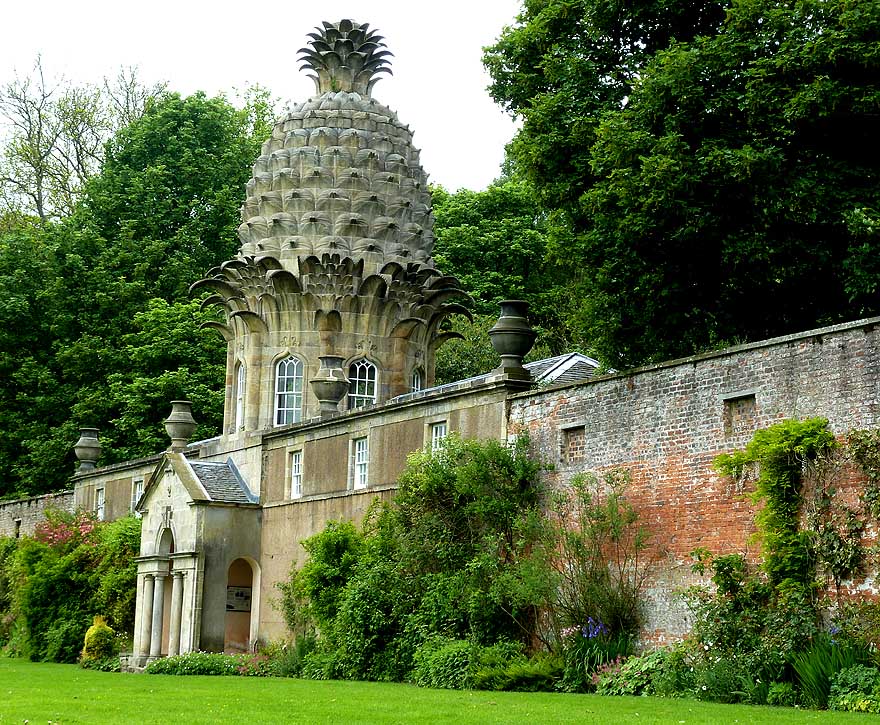 Alex and Bob`s Blue Sky Scotland: The Pineapple,Airth.