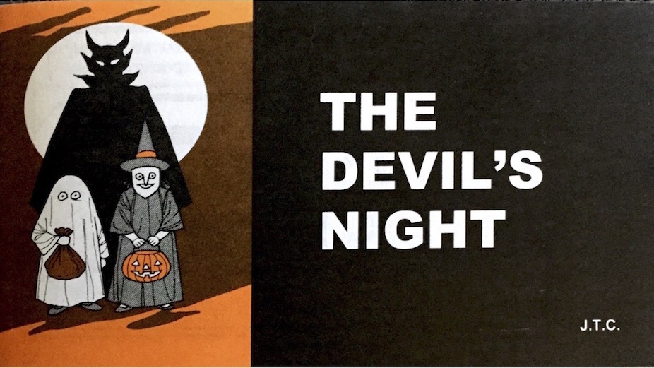 Weird Science DC Comics: Chick Tract # 1053: The Devil’s Night Review