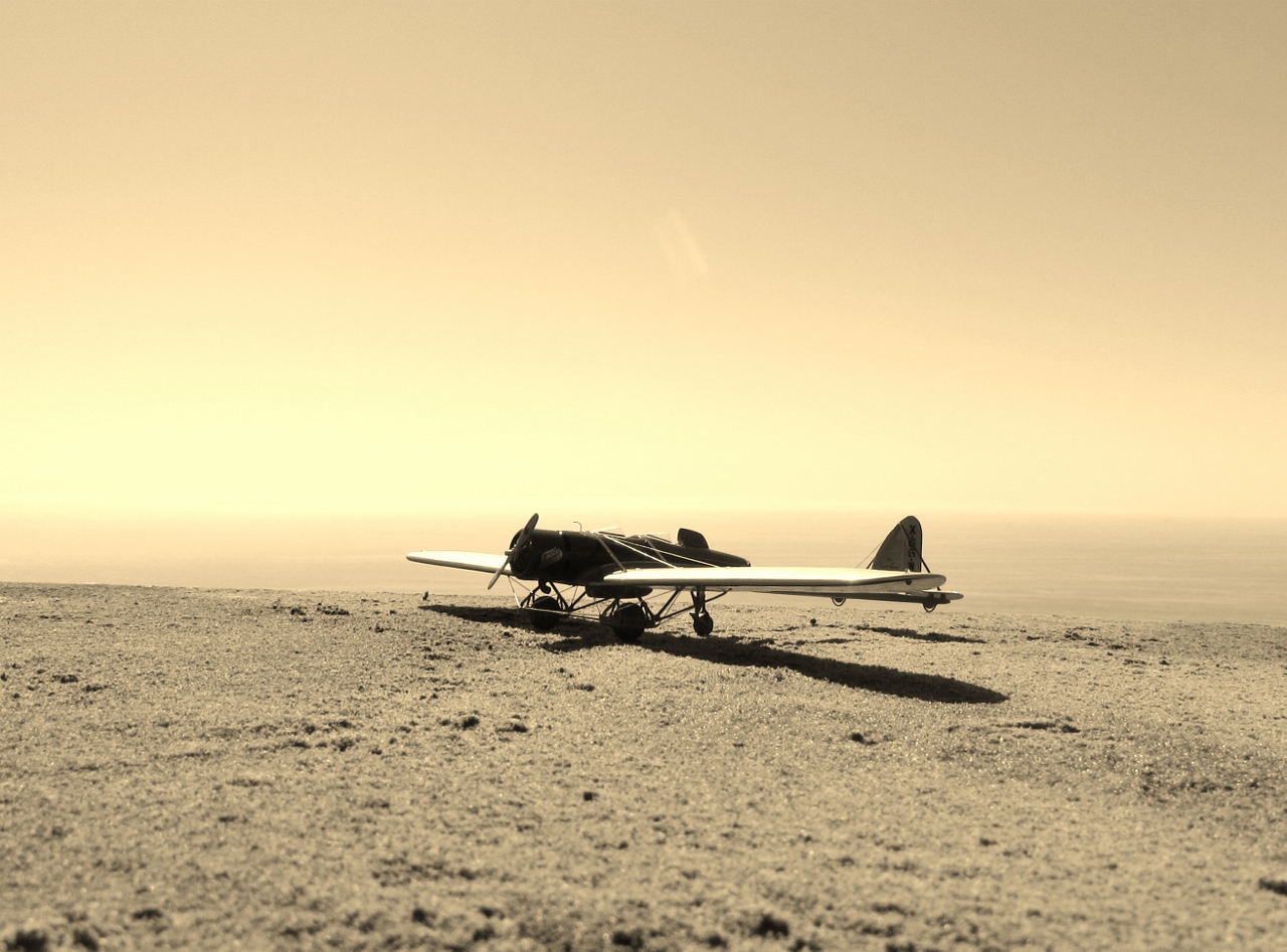 Wings of Intent: EMSCO Flying Wing, 1/72nd scale scratchbuilt