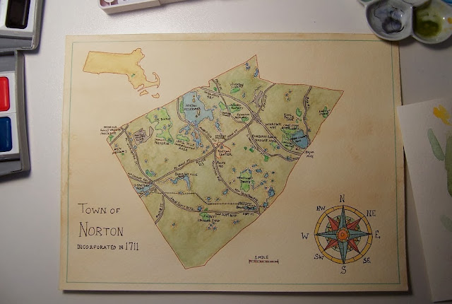 River's Edge Maps: First Map Commission - Norton, MA