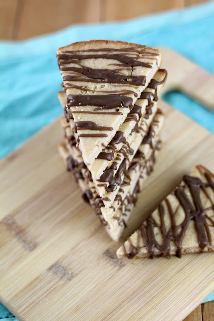 Coffee Shortbread with Mocha Glaze - Neilsen-Massey Syrup