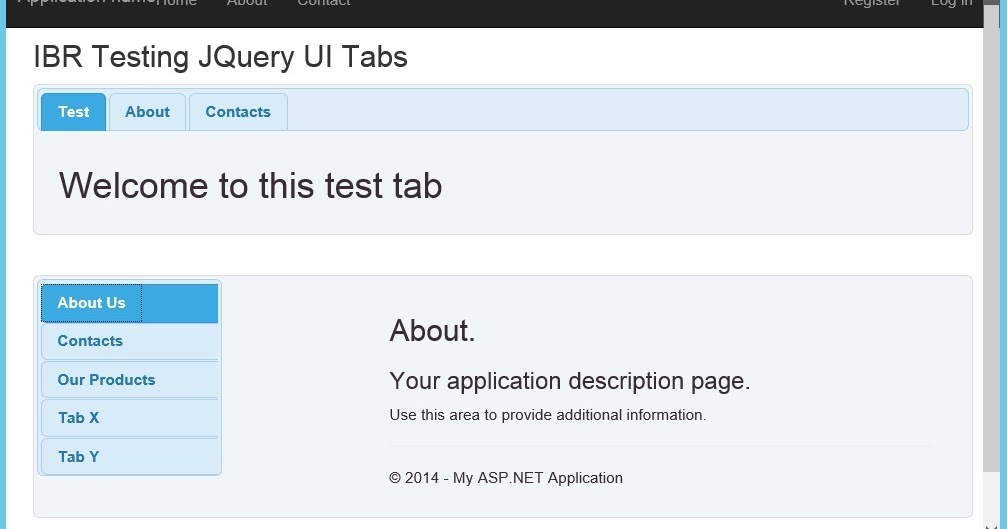 Youve Got Code Tabs In Mvc 5 Using Jquery Ui