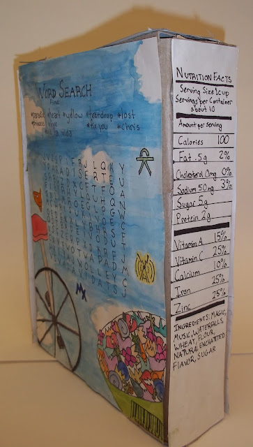 Monument Valley Regional Middle School Art Class: Cereal Box Design ...