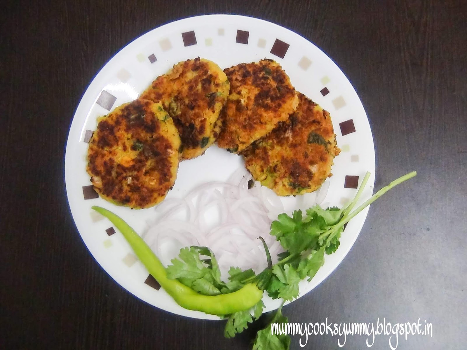 Lauki ke kabab / Bottle gourd kabab / Bottle gourd patties