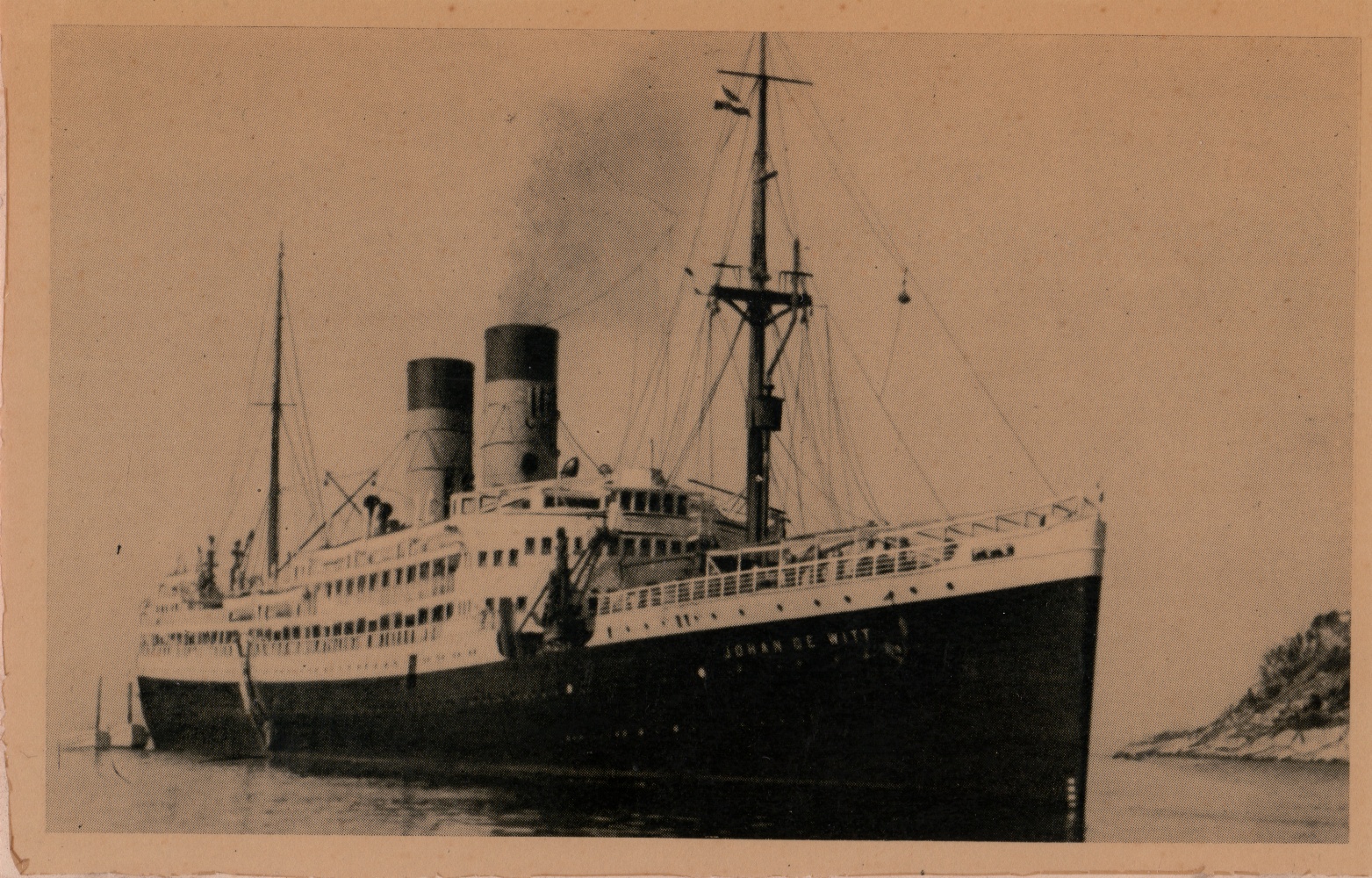 PoSeWe - Maritime Bilder: S.S. "Johan de Witt"