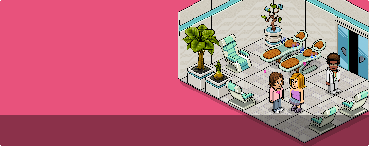 Coleção - Spa e Relax | Banco de imagens do Habbo Hotel - Acervo