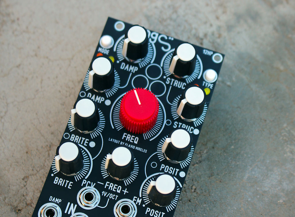 MATRIXSYNTH: Bluelantern DIY 12hp Rings Eurorack Module