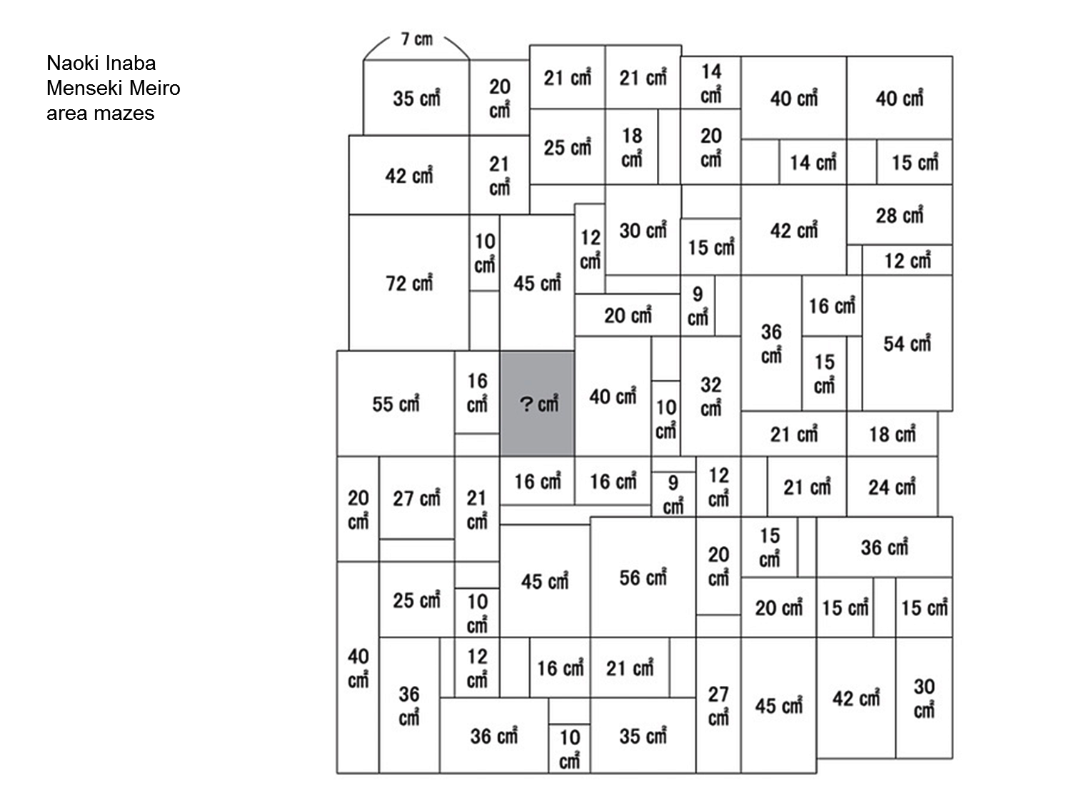 MEDIAN Don Steward mathematics teaching: area mazes