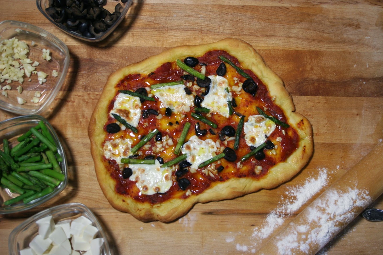 Just A Darling Life: Italian Pizza with Homemade Pizza Dough!