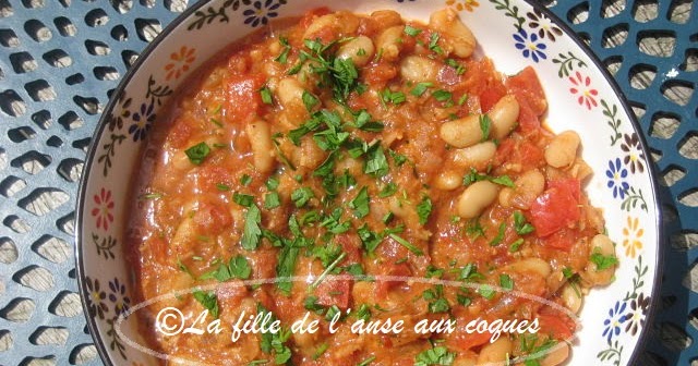 La fille de l'anse aux coques: RAGOÛT CRÉMEUX DE HARICOTS BLANCS ...