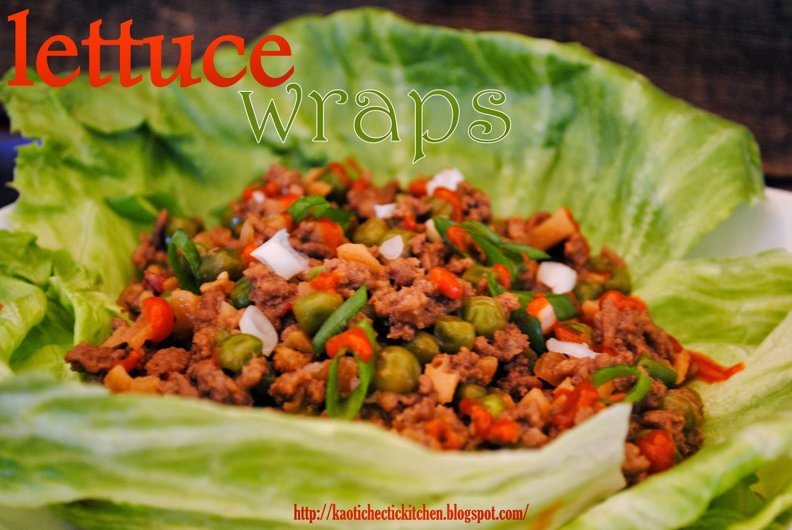 super simple lettuce wraps