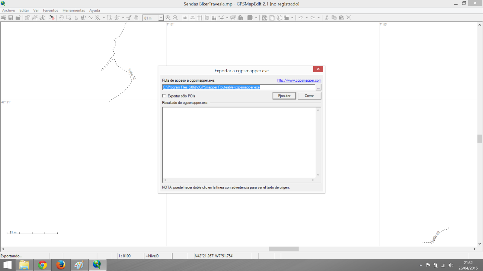 BikerTravesía: Creacion de Mapas Transparentes para GPS Garmin