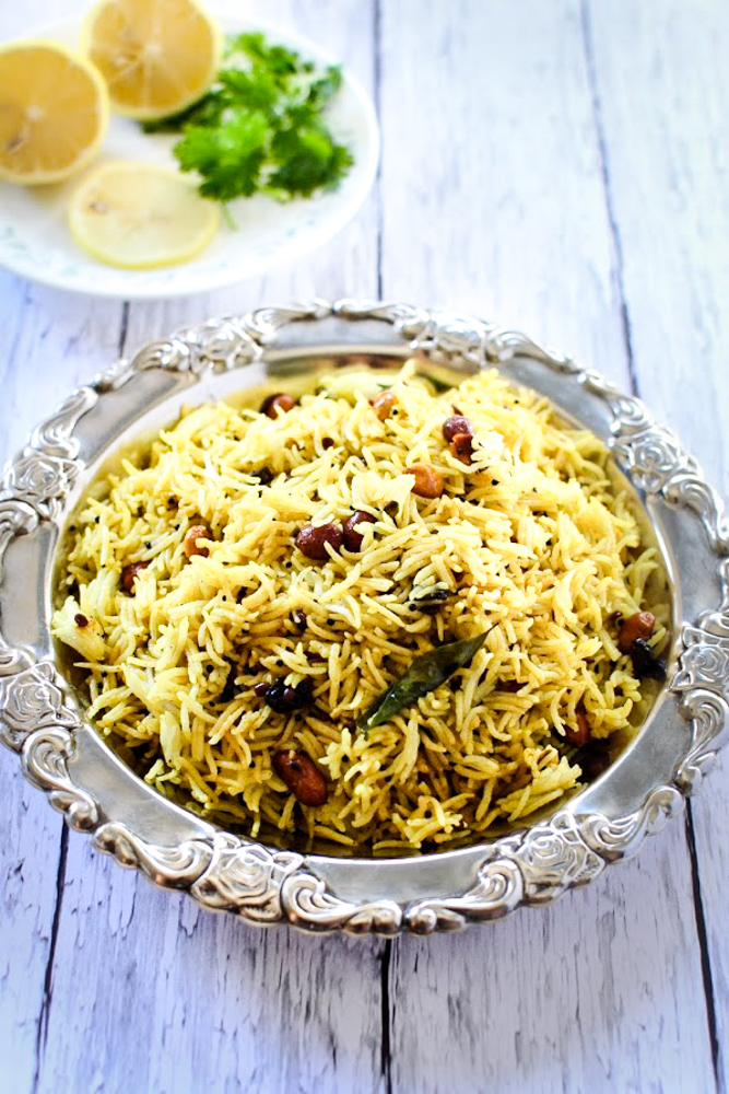 Easy Lemon Rice Recipe | One Pot Meal | Forks N Knives