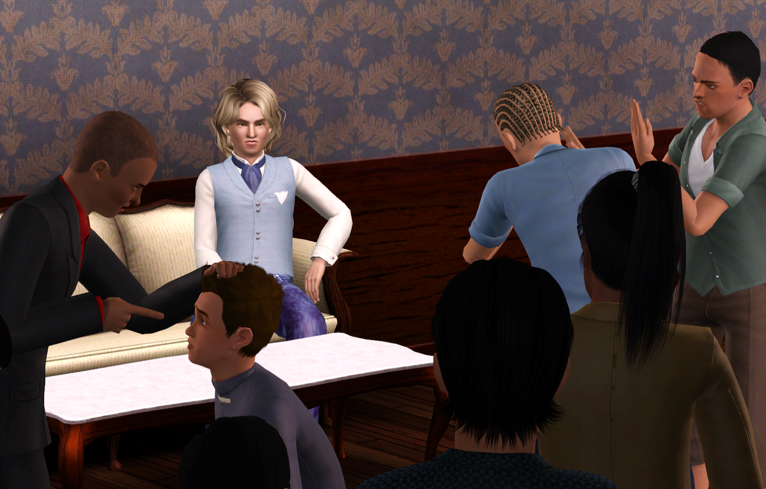 Zhippidy's Custom Poses for Sims 3: Anger - 10 Poses