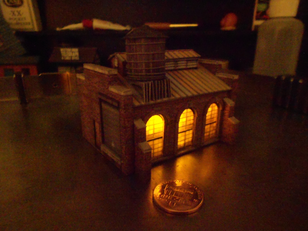 Miniature Architecture Blog: Clever Models Small Machine Shop in N ...