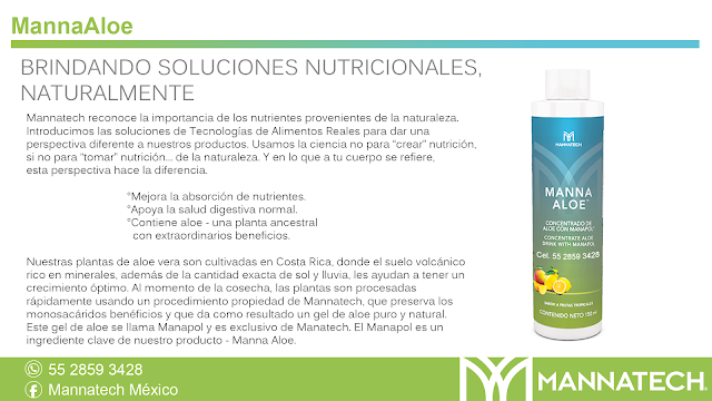 MANNATECH México: Manna Aloe MANNATECH