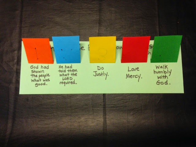 Children's Bible Lessons: Lesson - Micah