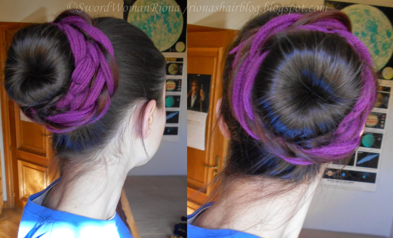 A Sword-woman's Natural Hair blog: Hairstyles - The donut bun