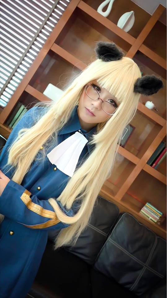 Cosplay ECCHI: Cosplay Perrine from strike witches