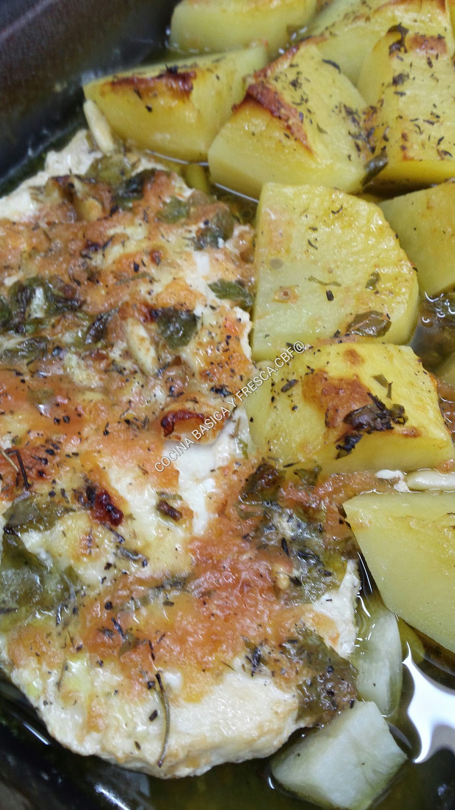 PECHUGA ASADA CON PATATAS CBF@