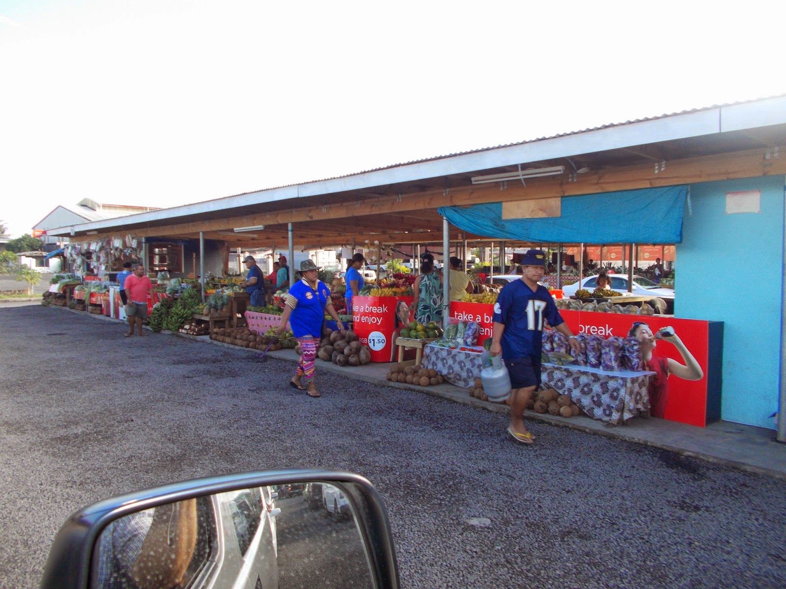 Scenes from Samoa via Seniors: The art of shopping in Samoa and a ...
