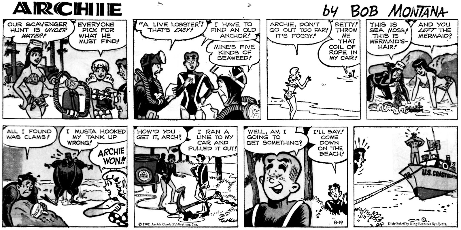 The Art of Diving: The Archie of Diving - Sunday Funnies