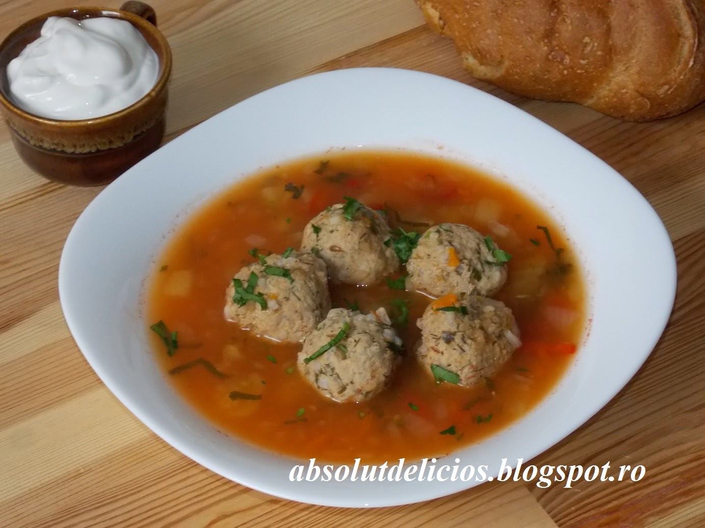 Absolut Delicios: CIORBA CU PERISOARE