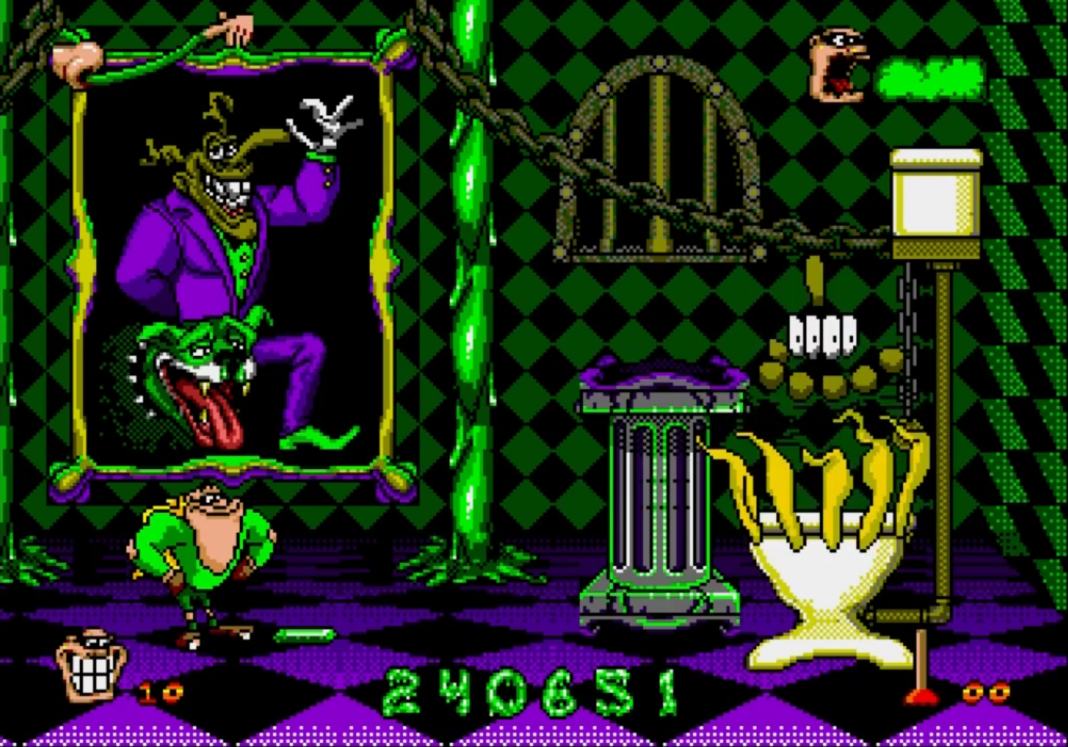 ZC-Infinity Reviews: Knockoff Console Corner: Boogerman(NES Demake)