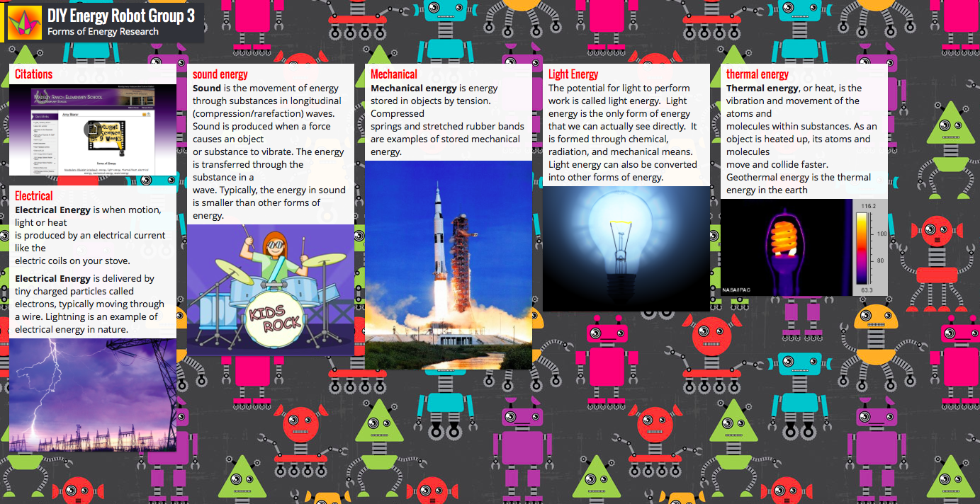 Converse in the Classroom: PBL Day 1-DIY Energy Robot