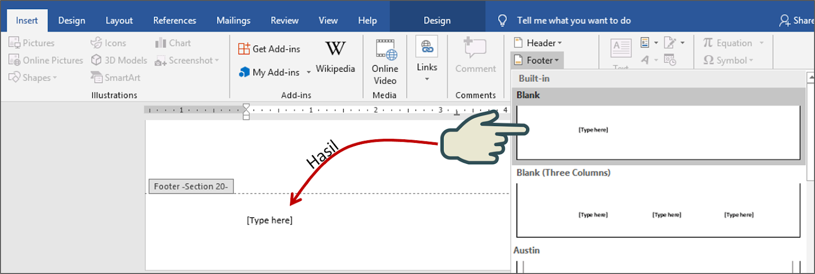 Panduan Lengkap Mengenai Header dan Footer di Word 2019 - TeachMeSoft