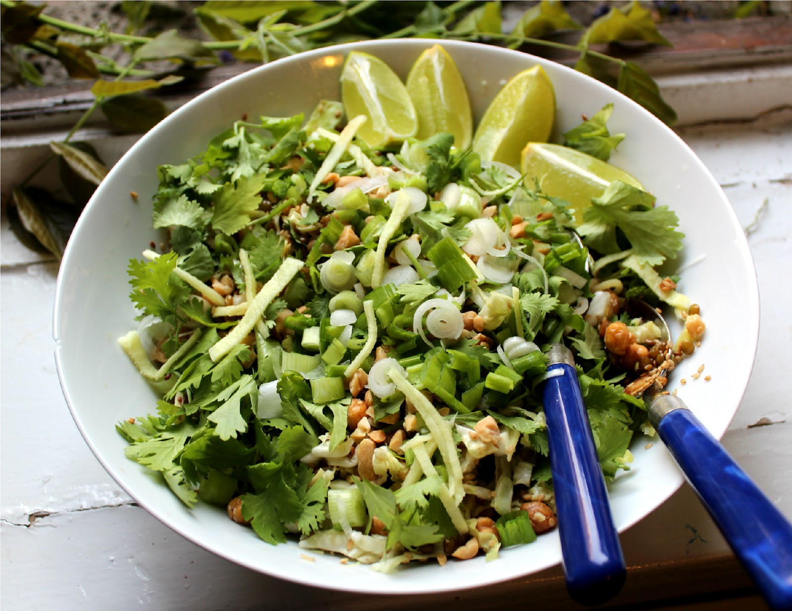 Nuts about food: Burmese ginger salad