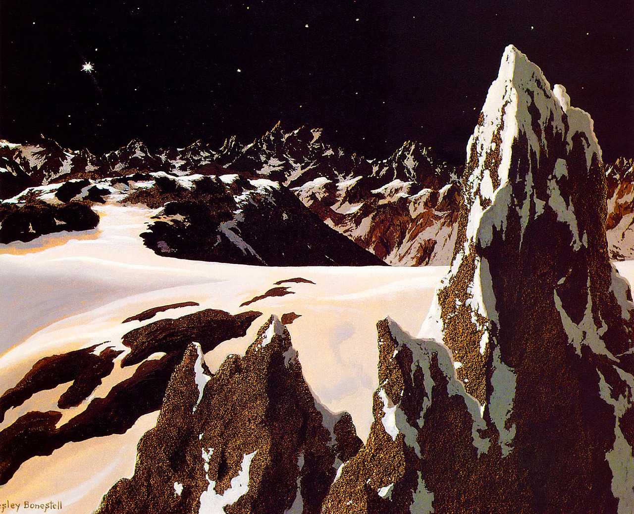 The Geeky Nerfherder: Artist Spotlight: The Art Of . . . Chesley Bonestell