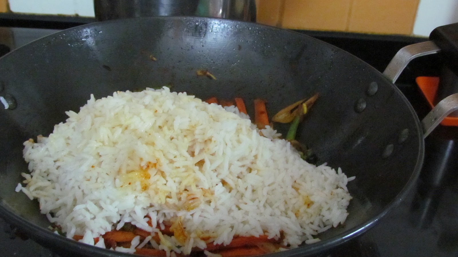 With Love from Mom's Kitchen: Kadai Pulav (Fried Rice With Vegetables)