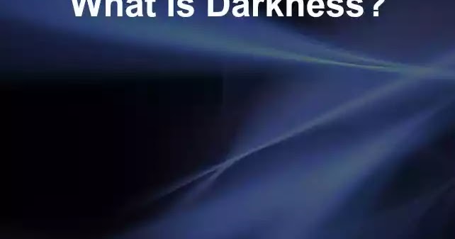 Amazing Science: We Know The Speed of Light But What Is The Speed of Dark