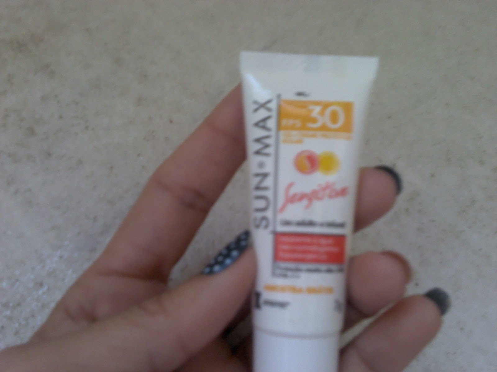 SOMANDO BELEZA: TESTEI: SUN MAX SENSITIVE PROTETOR SOLAR FPS 30