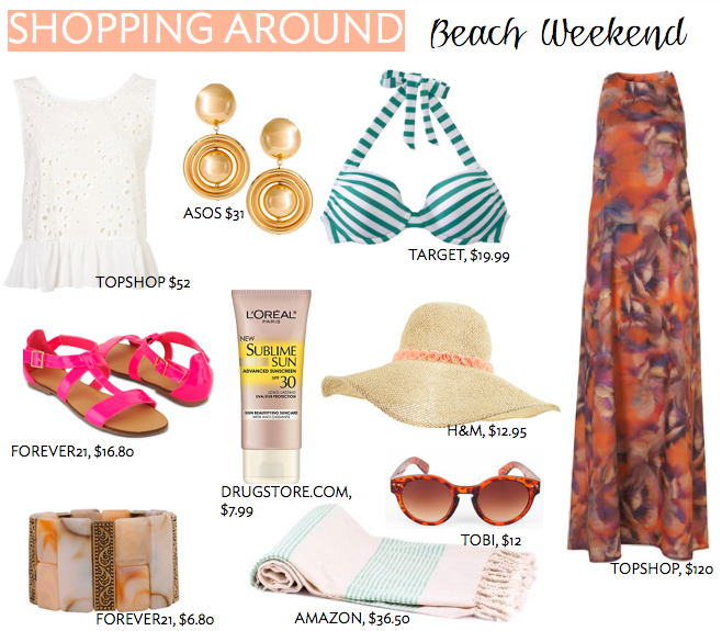Shopping Around: Beach Weekend - The Mama Notes
