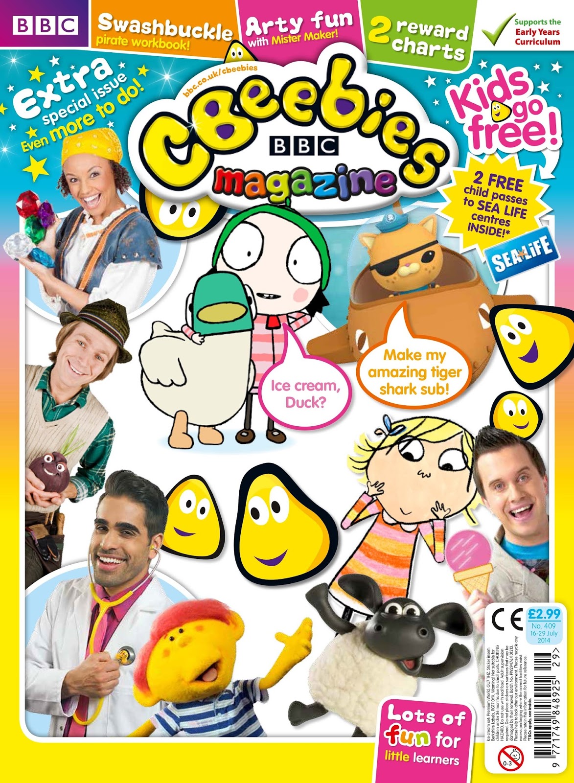 Kids Go Free at Merlin Attractions With cBeebies Magazine this Summer ...
