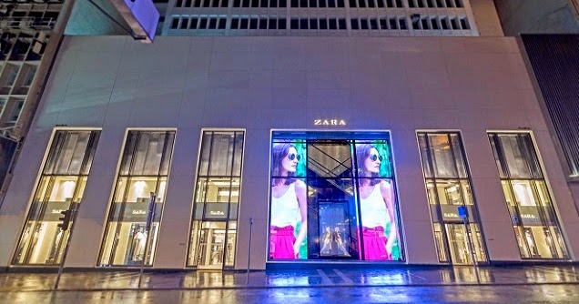mylifestylenews: ZARA Flagship Store @ New Landmark in Central Hong Kong