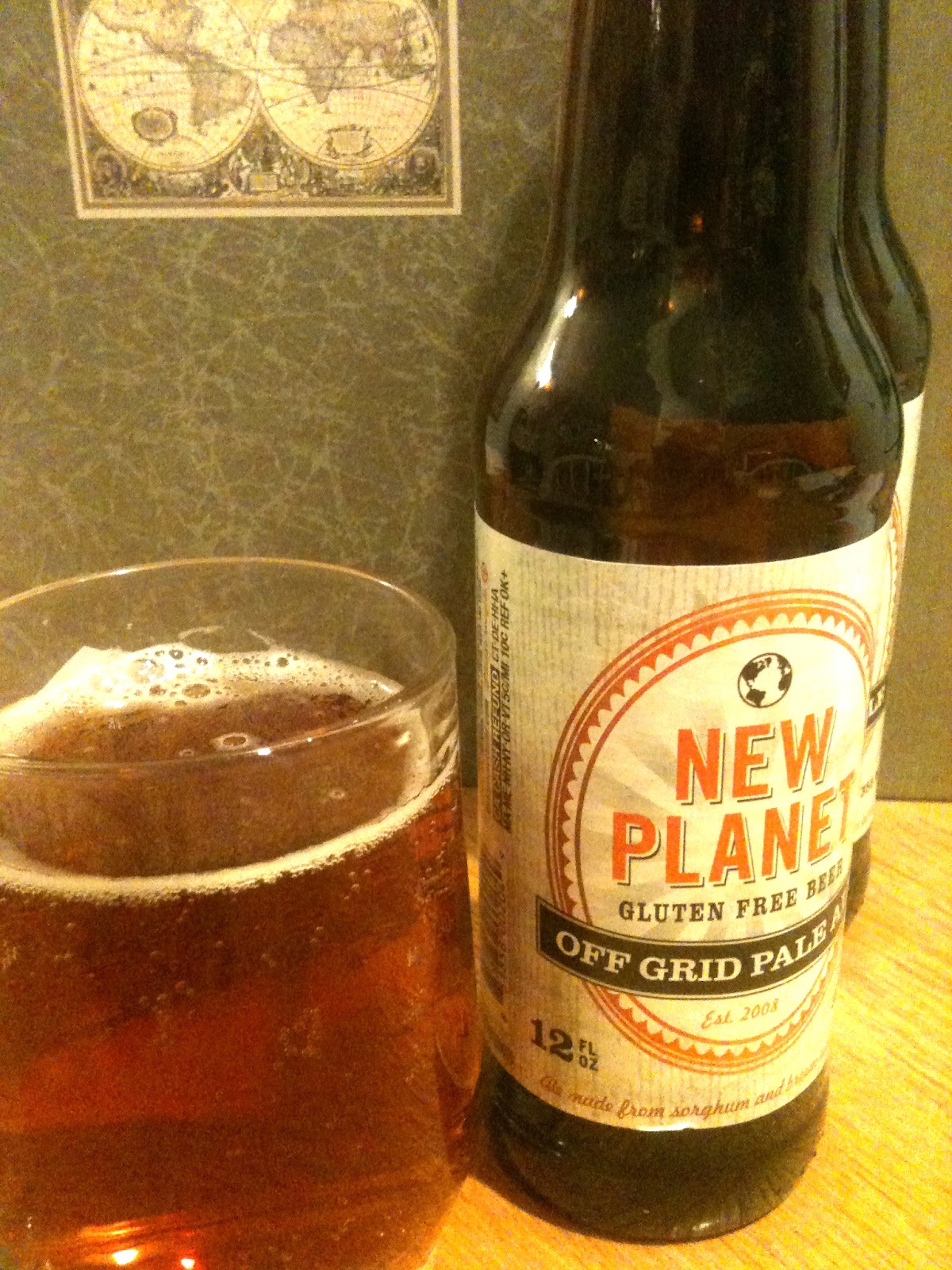 Trav's Gone Gluten Free!: Gluten Free Beer Review: New Planet