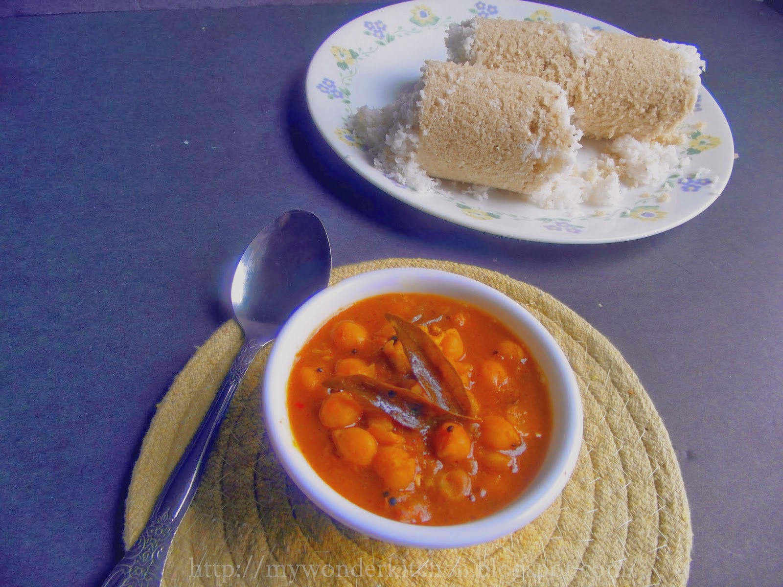 Nadan Vella Kadala curry|Kabuli chana curry - Kerala style Garbanzo curry